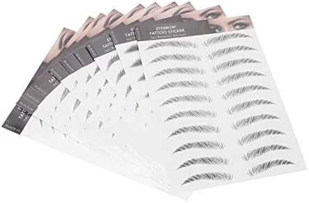 Makeup Eyebrows Tattoo Sticker, Eyebrow Stickers No Corrosive ...