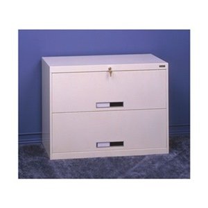 Amazon.com: File Cabinet, Lateral, 36 In, 3 Drawer, Grey: Industrial ...