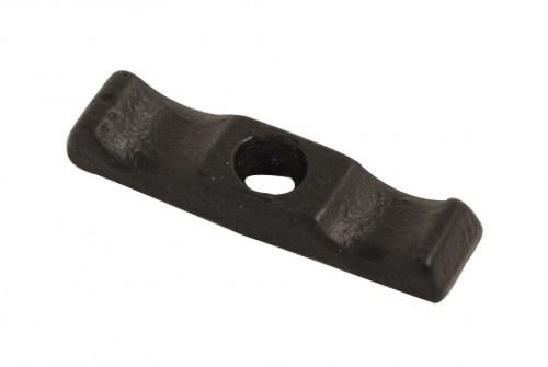 TURN BUTTON GRANNY CATCH SHED LATCH 50MM STEEL BLACK + SCREWS ( pack of ...