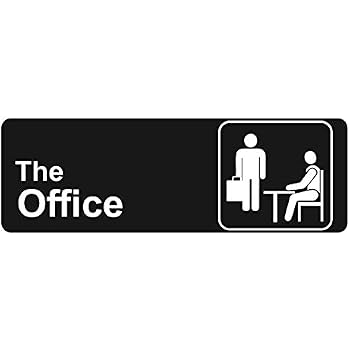 Amazon.com: Hillman 841754 Office Visual Impact Self Adhesive Sign ...
