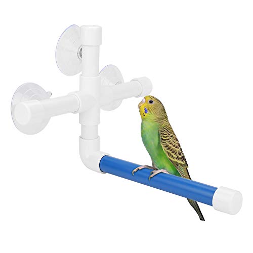 Vogel douche zitstokken, zuignap plastic pijp huisdier vogel staande ...