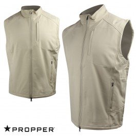 Propper Men's Icon Softshell Vest, Khaki, Large | Homer's Coat