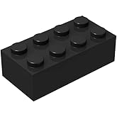 Amazon.com: Classic Brick Block Bulk, Black Bricks 2x2, Building Bricks ...