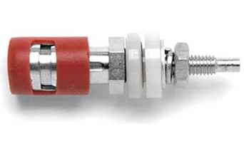 Pomona 4995-2 Spring Loaded Binding Post, 2" Length, Red (Pack of 5 ...