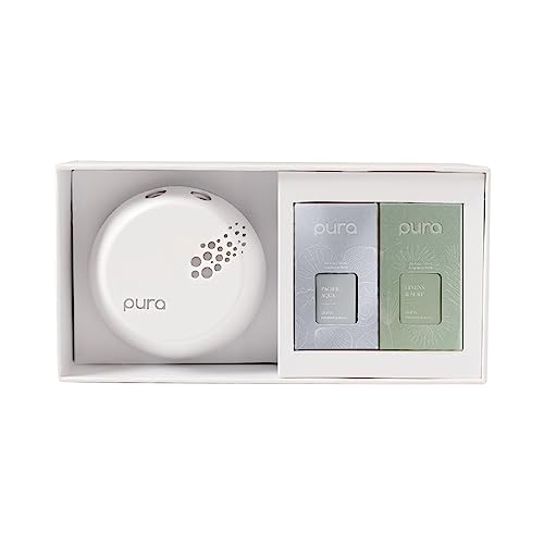 Pura - Smart Home Fragrance Device Starter Set V3 - Scent Diffuser for ...