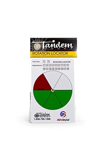 Tandem Sport Volleyball Rotation Tracker - Volleyball Rotation Tracker ...