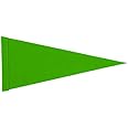 Amazon.com : 6 ft. ATV Solid Neon Green Pennant Safety Flag with 5/16 ...