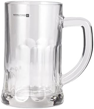 Royalford 600 ML Glass Mug- RF11660 Soda Lime Glass Mug Suitable for ...