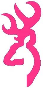 Amazon.com: Browning Buckmark 3 inch Decal Sticker HOT PINK : Automotive