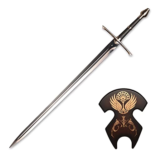Sword Warrior Aragorn Ranger Sword with Hanging Plate,Handmade Movie ...