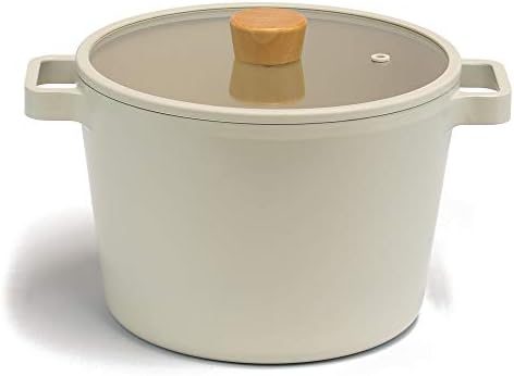 Neoflam Fika Cast Aluminum Deep Pot with Glass Lid 22Cm price in Saudi ...