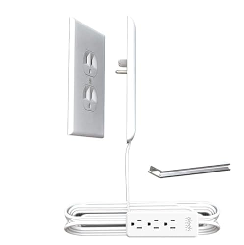 Sleek Socket Ultra-Thin Child Proofing Electrical Outlet Cover with 3 ...