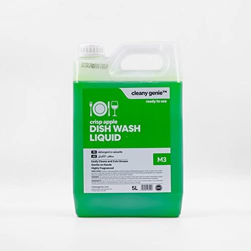 Cleany Genie Dishwash Liquid, Crisp Apple, 5 Litres price in UAE ...