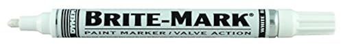 DYKEM BRITE-MARK Medium Tip Paint Marker, White in Oman | Whizz Pens ...