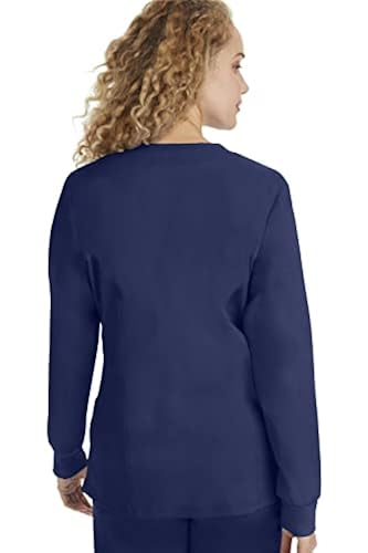 Pocket Purple Label Scrub Jacket Healing Hands Womens Scrub Jacket