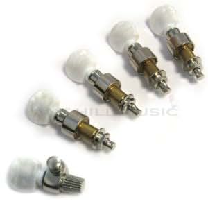 Amazon.com: PLANETARY GEARED BANJO TUNING PEGS 5 NICKEL MACHINES ...