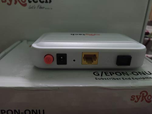 SYROTECH GPON ONU Modem Fiber Optic, GPON Port + LAN Port + Reset ...