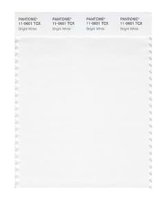 PANTONE Smart 11-0601X Color Swatch Card, Bright White - House Paint ...