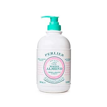 Amazon.com: Perlier White Almond Nurturing Bath Cream , 16.9 fl. oz.: Premium Beauty