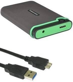 USB 3.0 Cable for Transcend StoreJet Portable Hard Drive by Dragon ...