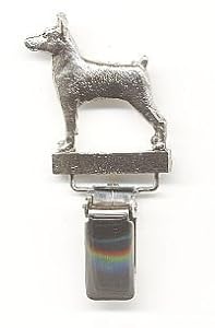 Min Pin Dog Show Ring Clip/Number Holder: Amazon.co.uk: Pet Supplies
