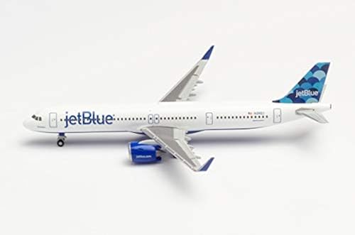 Herpa Wings 533805 JetBlue Airbus A321neo 'Balloons' Tail 1/500 Scale ...