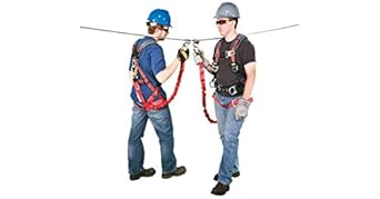 Msa 60' Sureline Temporary Cable Horizontal Lifeline System Complete 3/ ...