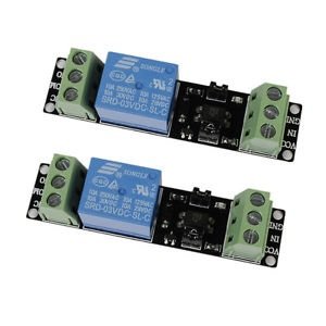 2 x DC 3V/3.3V Relay High Level Driver Module optocouple Relay Module for Arduino: Amazon.in ...