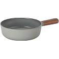 Amazon.com: Neoflam FIKA Kitchen Nonstick 7-Inch Mini Wok with Wood ...