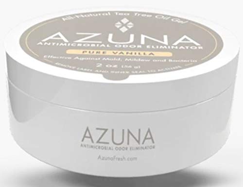 AZUNA Antimicrobial Odor Eliminator, Pure Vanilla Scent, Whole Home Kit ...