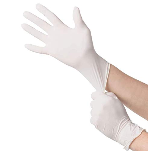 ARG HEALTH CARE Disposable Latex Medical Examination Hand Gloves (100 ...