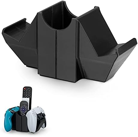 BRAINWAVZ Dual Game Controller & TV Remote Control & Storage Desktop ...