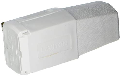 Leviton 321-W Non-Polarized Easy Wire Plug, 125 V, 15 A, 2 P, 2 W ...