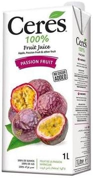 PASSION FRUIT JUICE CERES" (PACK) price in Saudi Arabia | Amazon Saudi ...