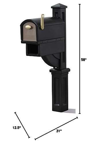 Step2 Mailmaster Hudson Mailbox, Easy to Install, Large Mailboxes for ...