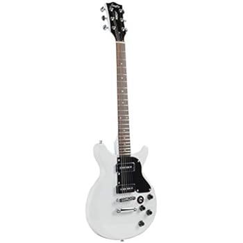 Amazon.com: Firefly FFDCD Solid Body Electric Guitar （White): Musical ...