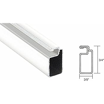 CRL Beige 3/4" x 5/16" Roll Formed Aluminum Screen Frame - 12 ft long ...