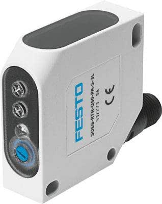 Festo 537773 difusa Sensor, Modelo soeg-rth-q50-pa-s-3l : Amazon.es ...