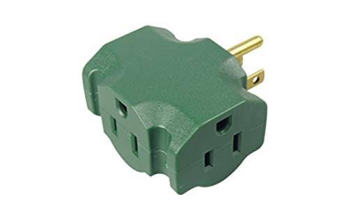 HomeHopes 3 Outlet Plug Adapter, 3 Way Electrical Outlet Adapter, 3 Way ...