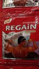 Buy GH - Regain Ayurvedic Powder Pack of 300 POUCHES (Sachet) Online at ...
