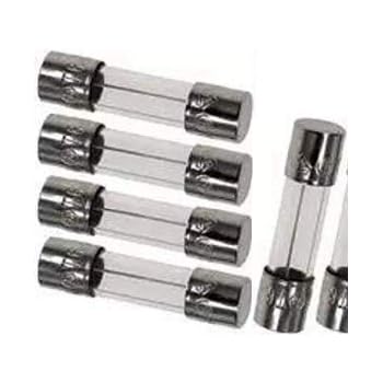 Pack of 5, GDC 400mA 250v Slow Blow Fuses, T400ma GDC400mA GDC 400 mA ...