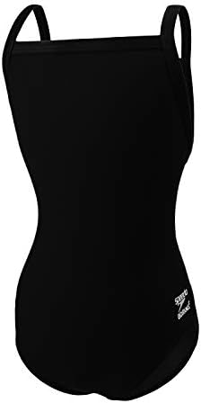 Speedo Women's Swimsuit One Piece Endurance+ Flyback Block Adult Team ...