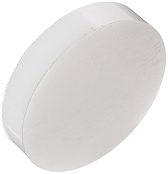 Amazon.com: HDPE (High Density Polyethylene) Disc, Translucent White ...