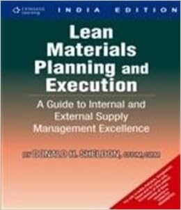 Buy Lean Materials Planning and Execution A Guide to Internal and ...