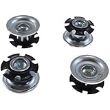 Metal Threaded Star Type Insert for 1-1/4" (OD) Round Tubing - Threaded ...