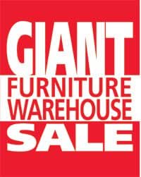 Amazon.com : Giant Furniture Warehouse Sale - Standard Poster - 22"x28 ...