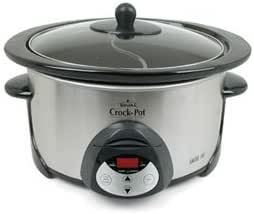 Amazon.com: Rival SCC658-SS Crock-Pot Slow Cooker - 6.5 Quart: Home ...