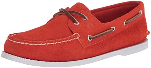 Sperry Men's Authentic Original 2-Eye Boat Shoe, Red Suede, 13 price in ...