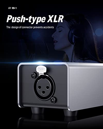 Donner Microphone Preamp for Dynamic Mic, RB-1 Microphone Preamp ...