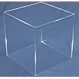 Amazon.com: Clear Large Square Acrylic Display Cube, 18 Inch : Home ...